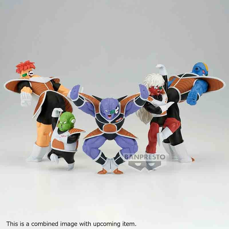 Dragon Ball Z - Set 5 Figurines The Ginyu Force - Solid Edge